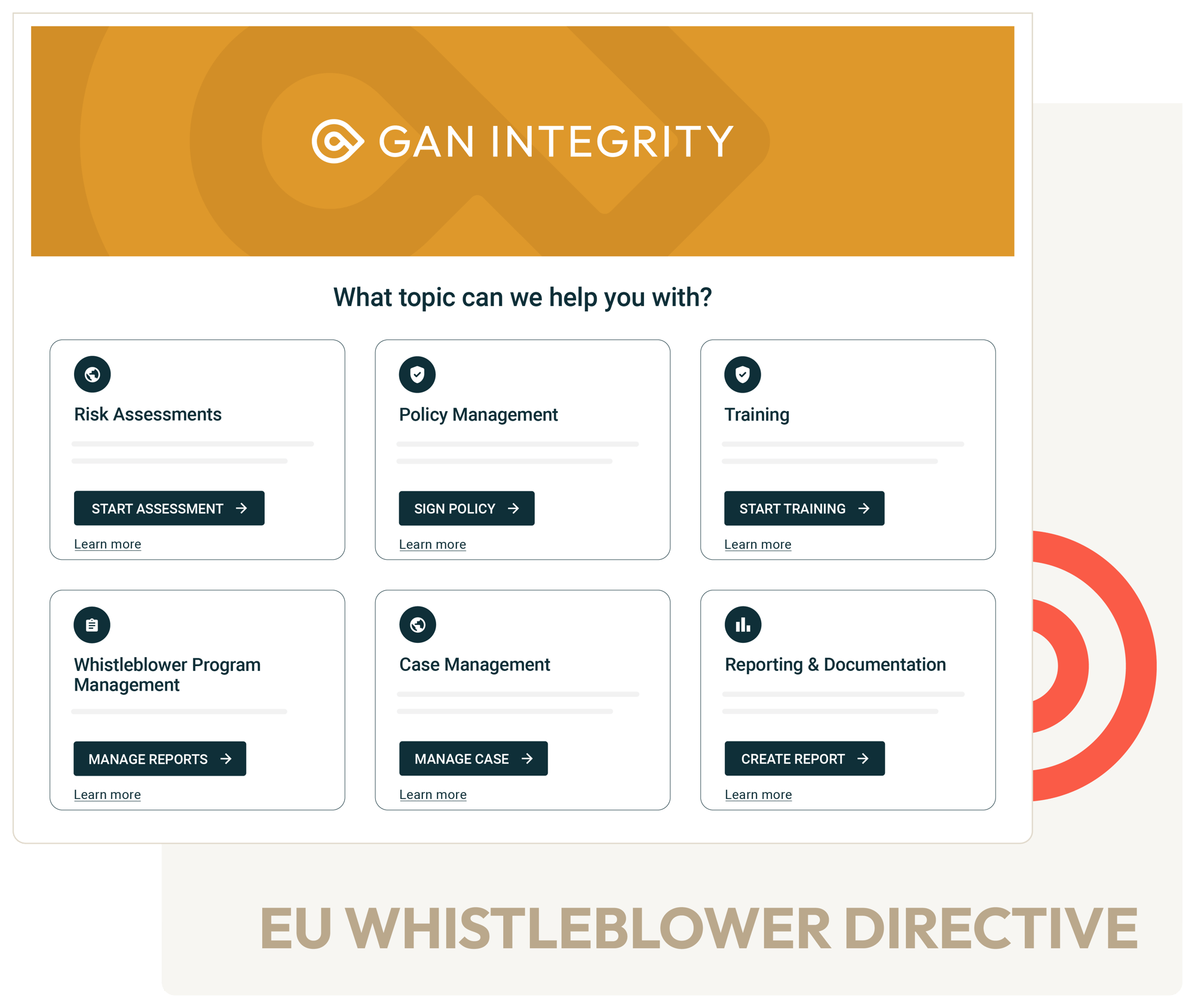 Compliance Solutions for the EU Whistleblowers Directive - GAN